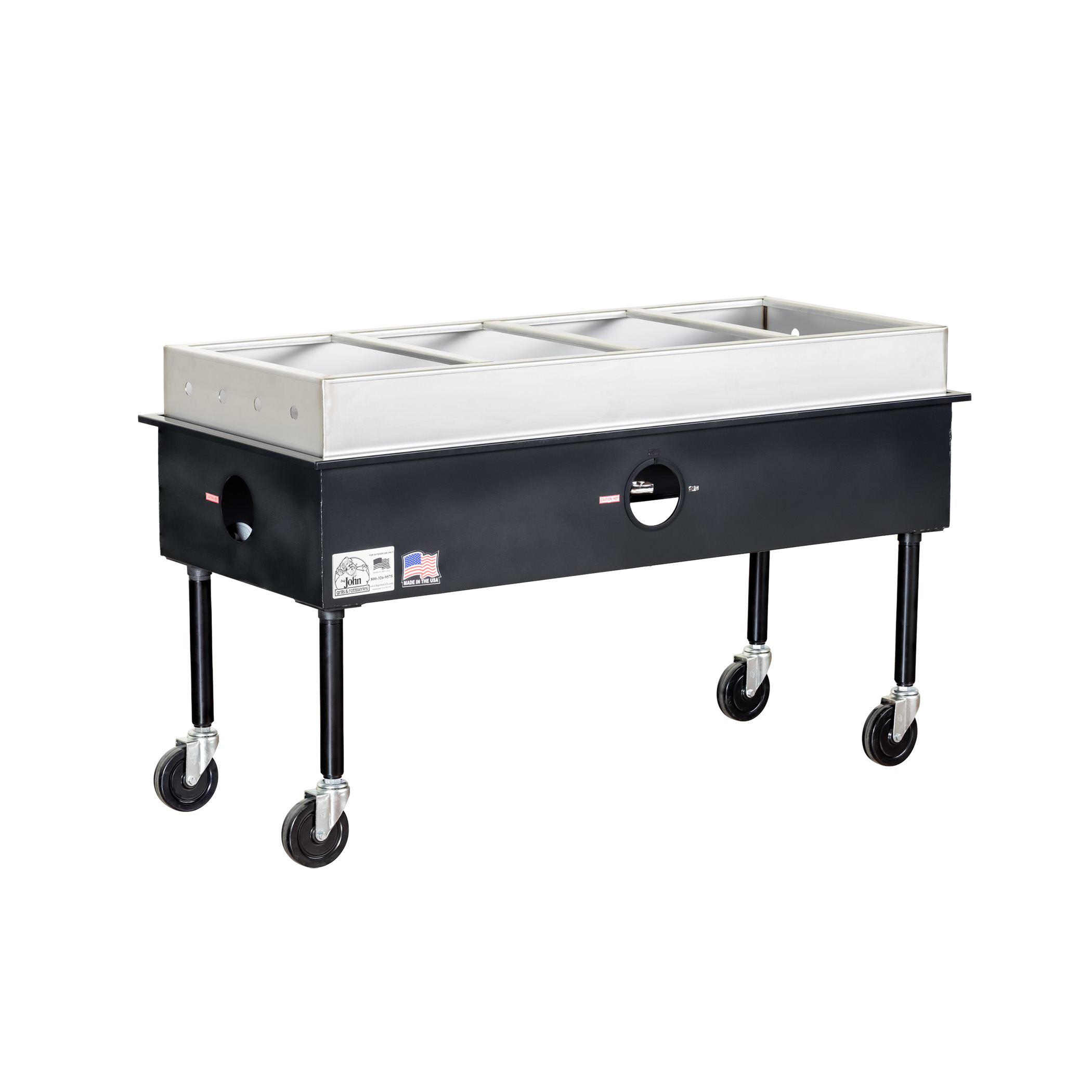 Steam Tables & Pot Cookers - Big John Grills